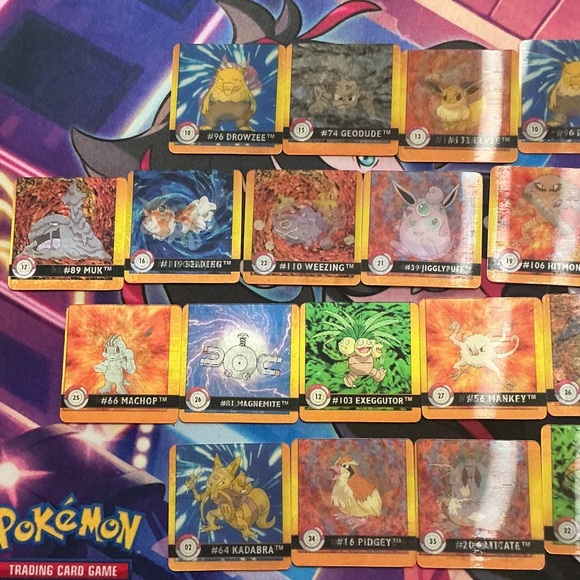 Pokemon | Toys | Pokemon Holographic Card Set With Vibrant Colors ...